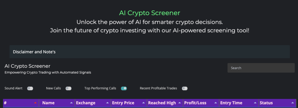 Mastering the AI Crypto Screener: A Comprehensive Tutorial