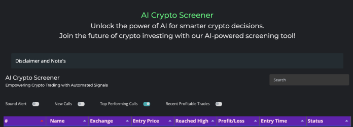 Mastering the AI Crypto Screener: A Comprehensive Tutorial